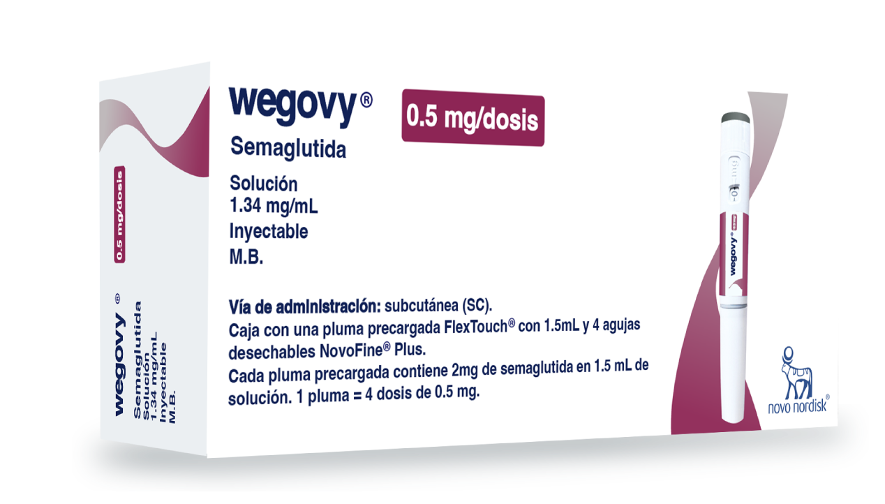 Con Wegovy pierde peso de forma saludable