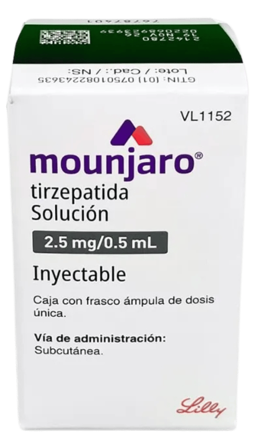 Mounjaro 2.5mg/0.5ml | Solución Inyectable | Compra en Clivi