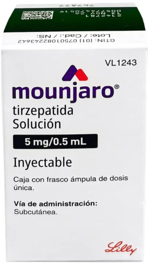 Mounjaro 2.5mg/0.5ml | Solución Inyectable | Compra en Clivi