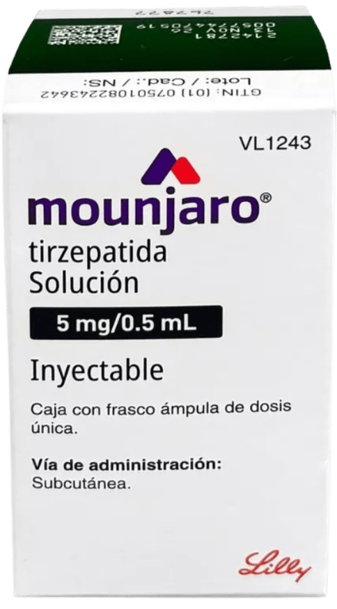 Mounjaro 2.5mg/0.5ml | Solución Inyectable | Compra en Clivi
