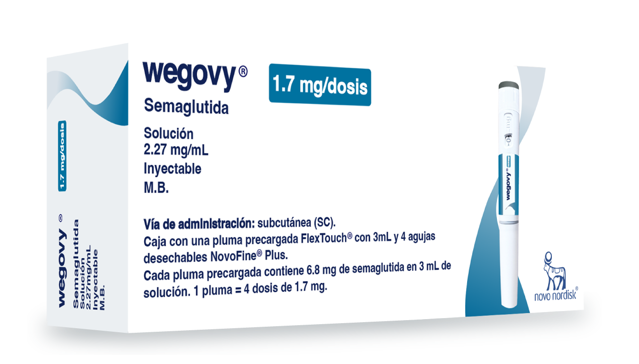 Con Wegovy pierde peso de forma saludable