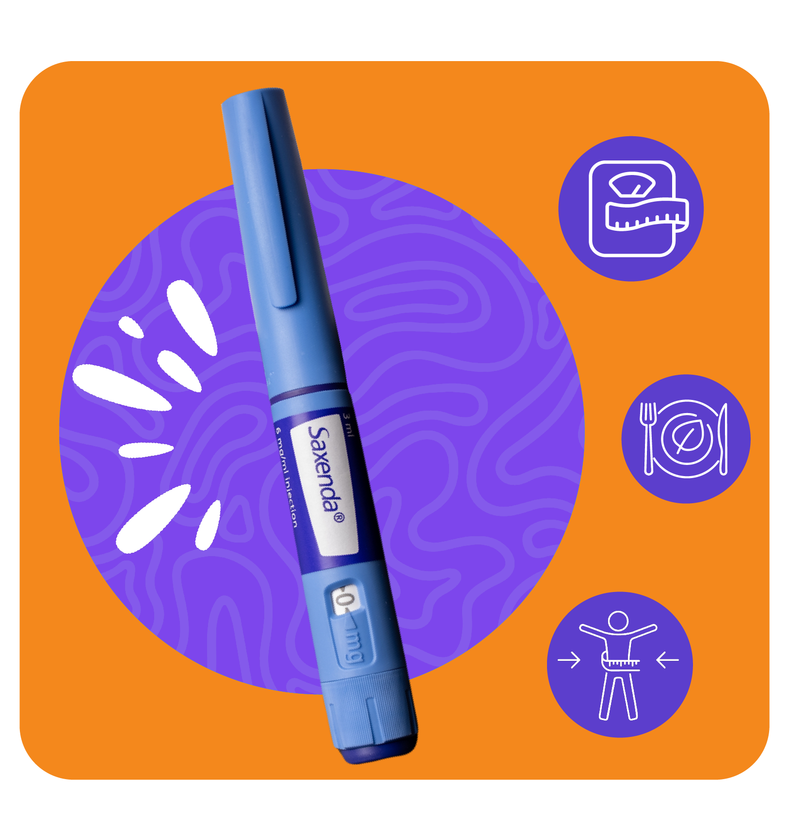 Saxenda es la opción para bajar de peso